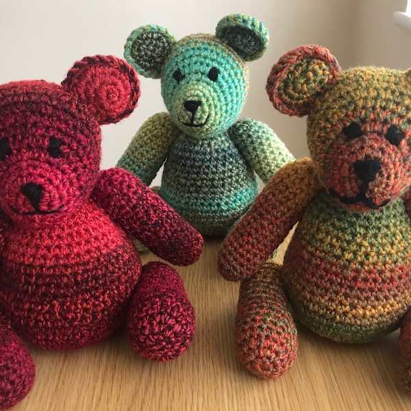 Crochet Pattern Bear - Etsy UK