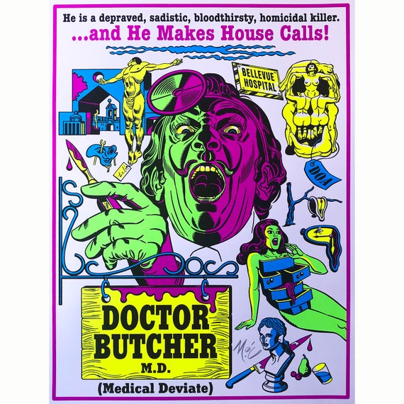 Dr. Butcher M.D. | Etsy
