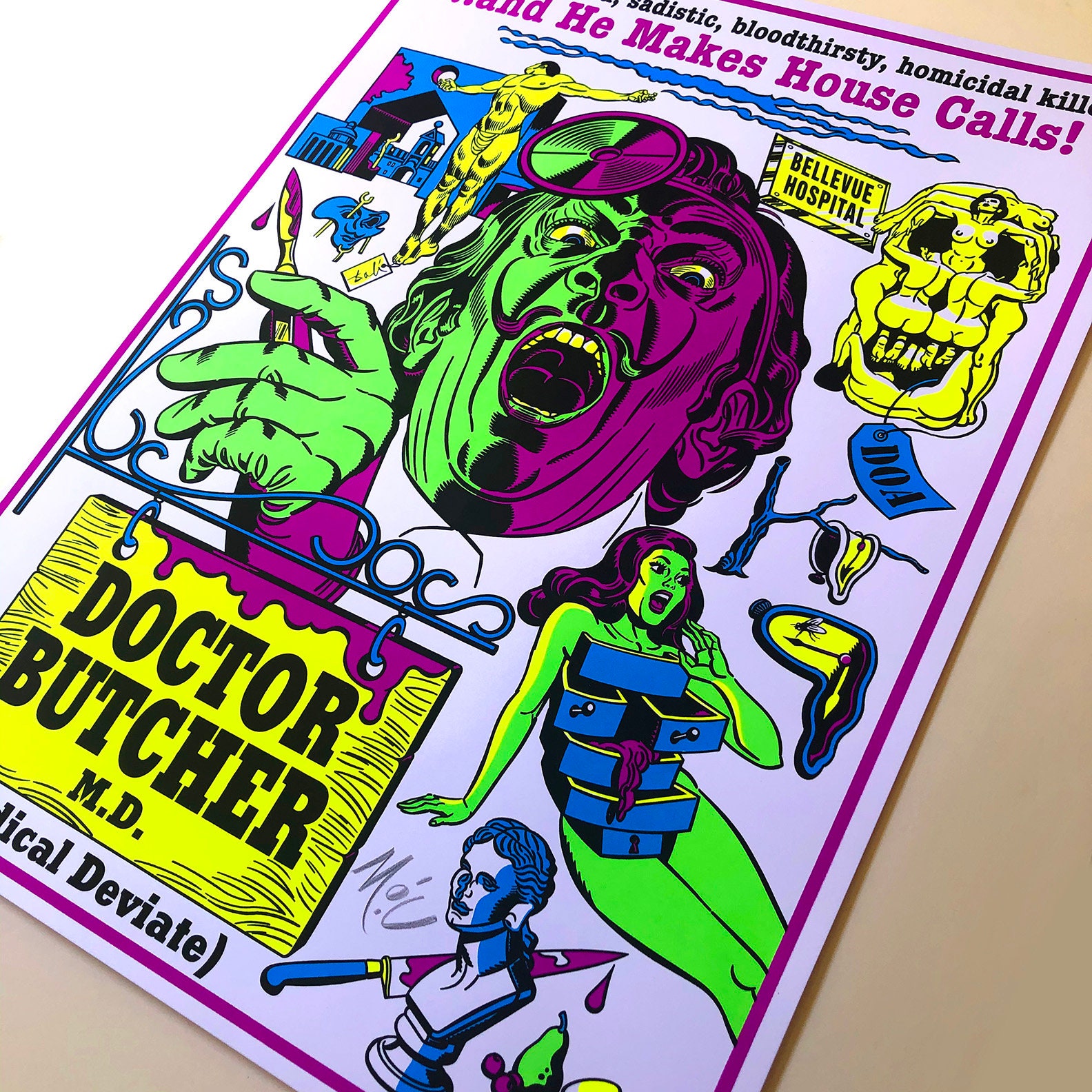 Dr. Butcher M.D. | Etsy