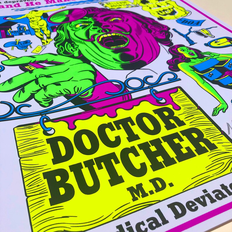 Dr. Butcher M.D. - Etsy