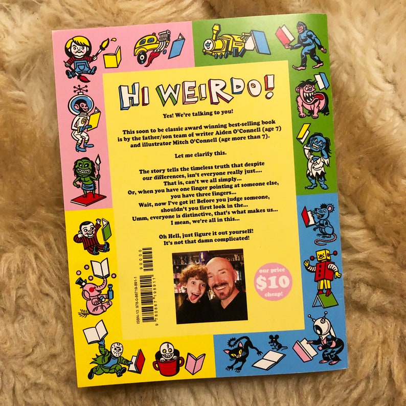 Hi Weirdo the New Children's Book by Aiden and Mitch | Etsy