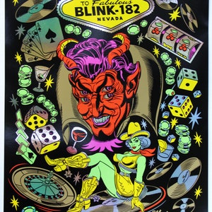 Blink-182 Metallic Siver Edition - Etsy