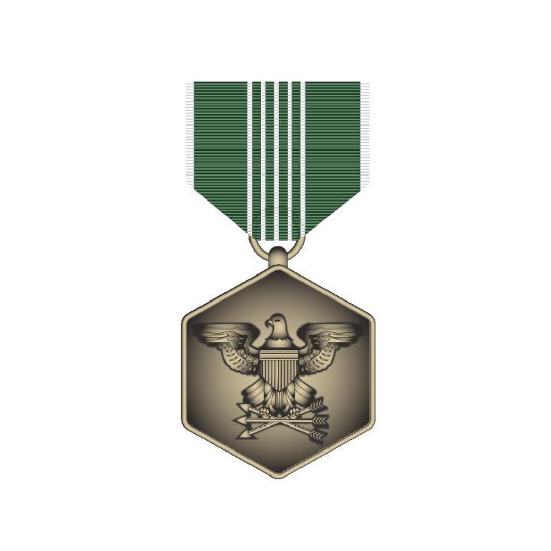 Army Commendation Medal Decal: Full Color, Military Award, Veteran ...