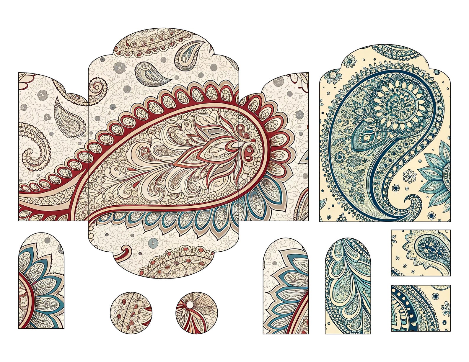 Paisley Loaded Tags / Junk Journal - Inspired by the Paisley Park and ...