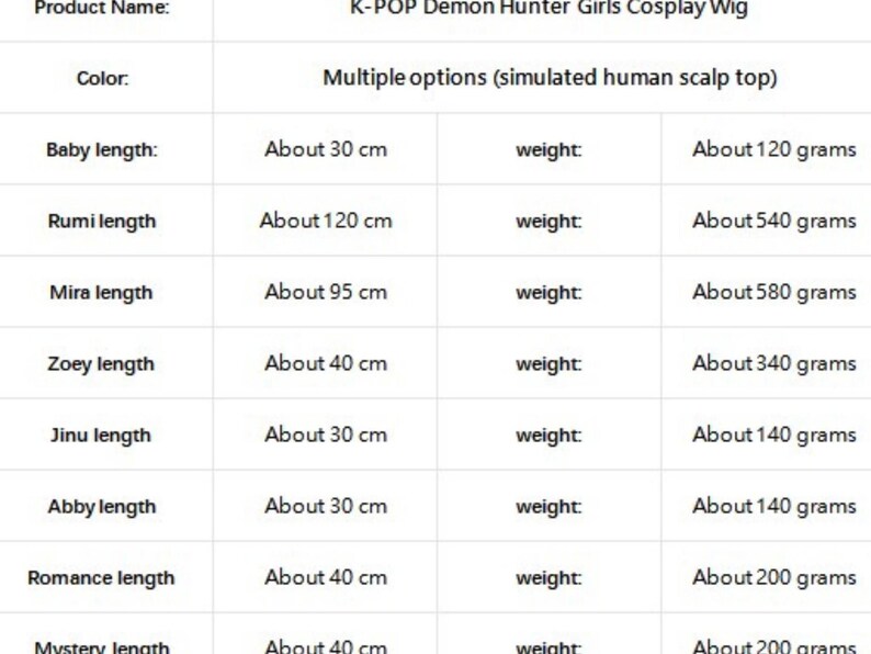 K-pop Demon Hunters Dragon Braid, Rumi-inspired Wig, K-pop Demon ...