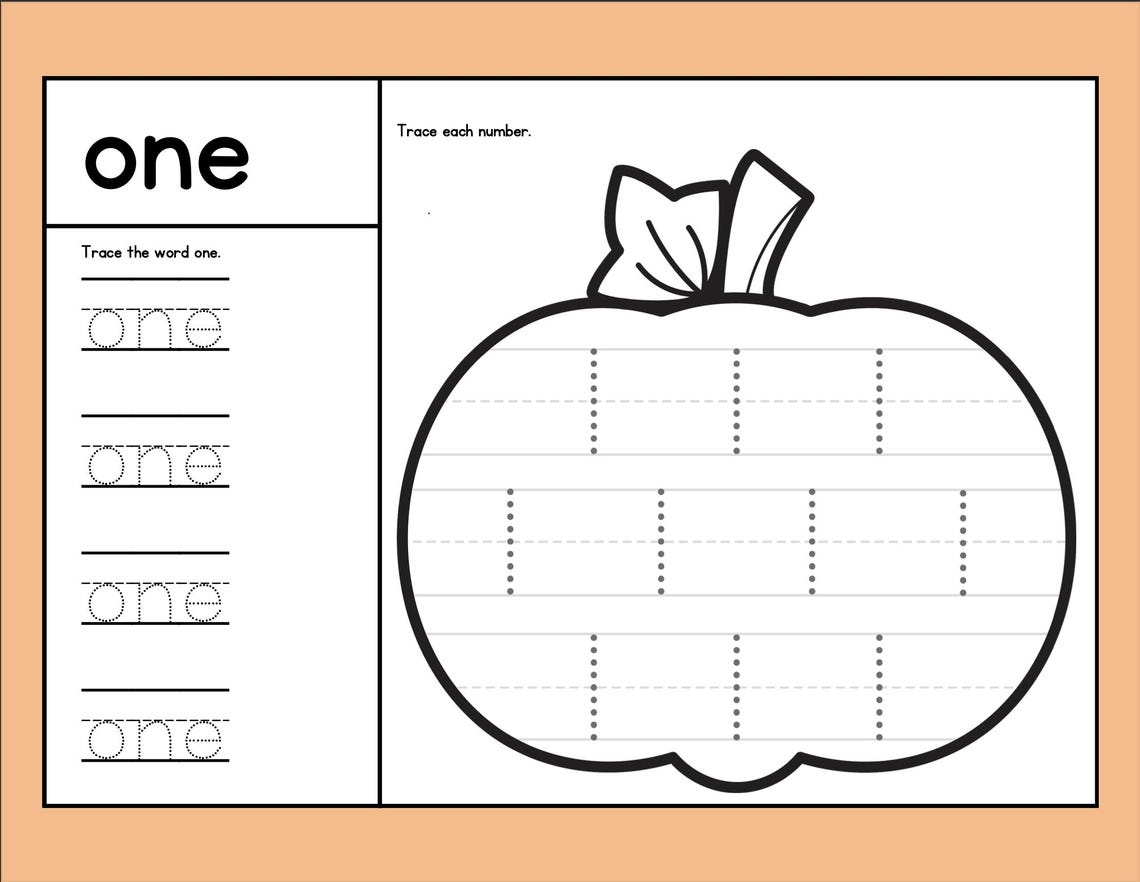 Numbers Tracing Worksheets 0–9 | Printable PDF | Number and Word ...