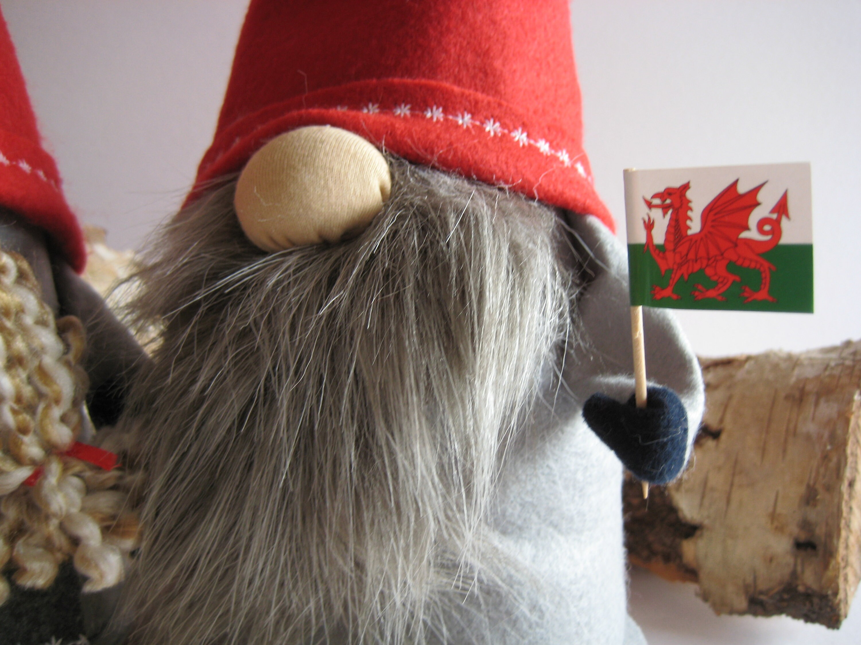 Welsh Flag Scandinavian Gnome Boy and / or Girl - Etsy
