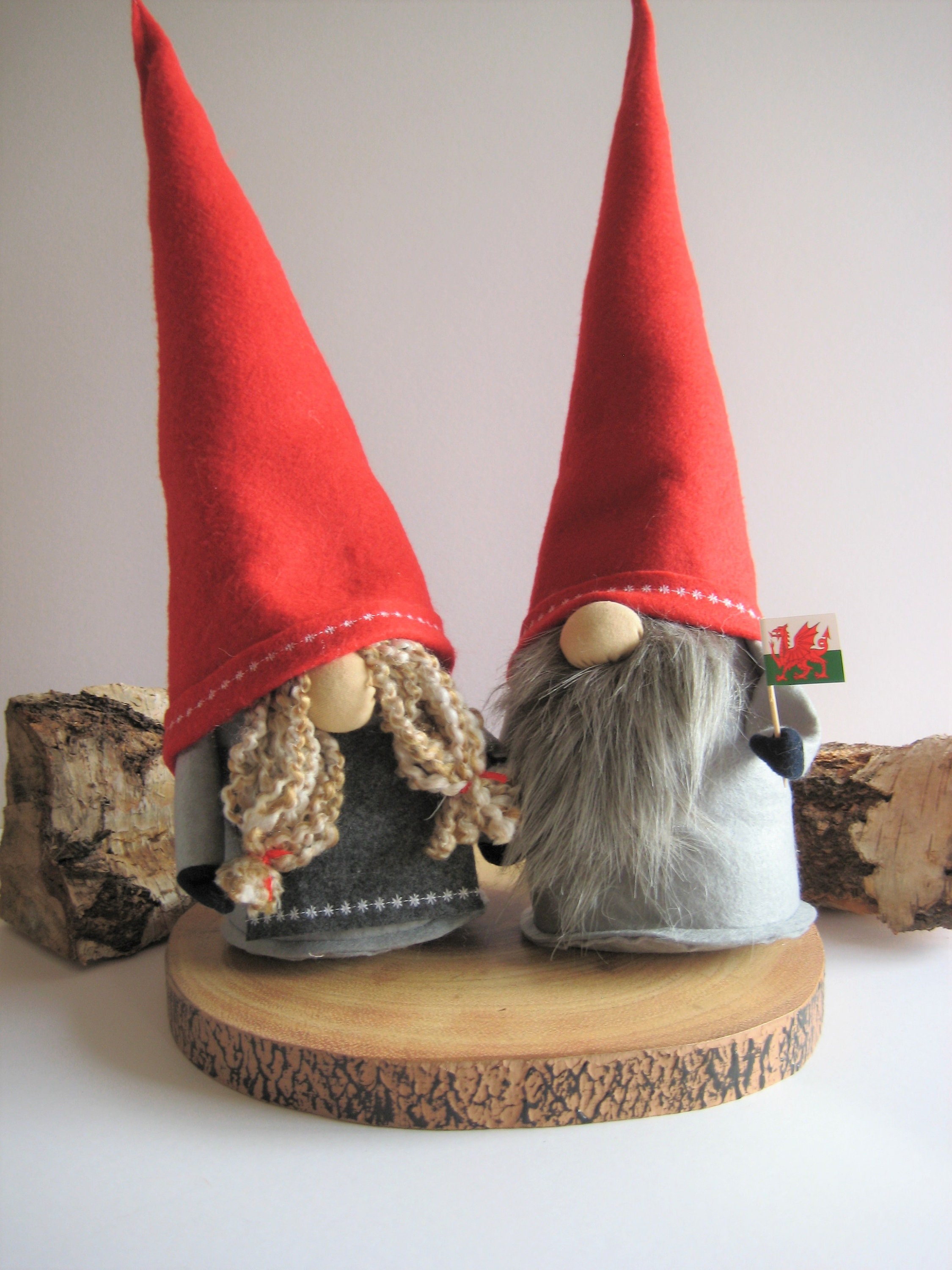Welsh Flag Scandinavian Gnome Boy and / or Girl - Etsy
