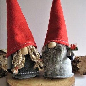 Welsh Flag Scandinavian Gnome Boy and / or Girl - Etsy