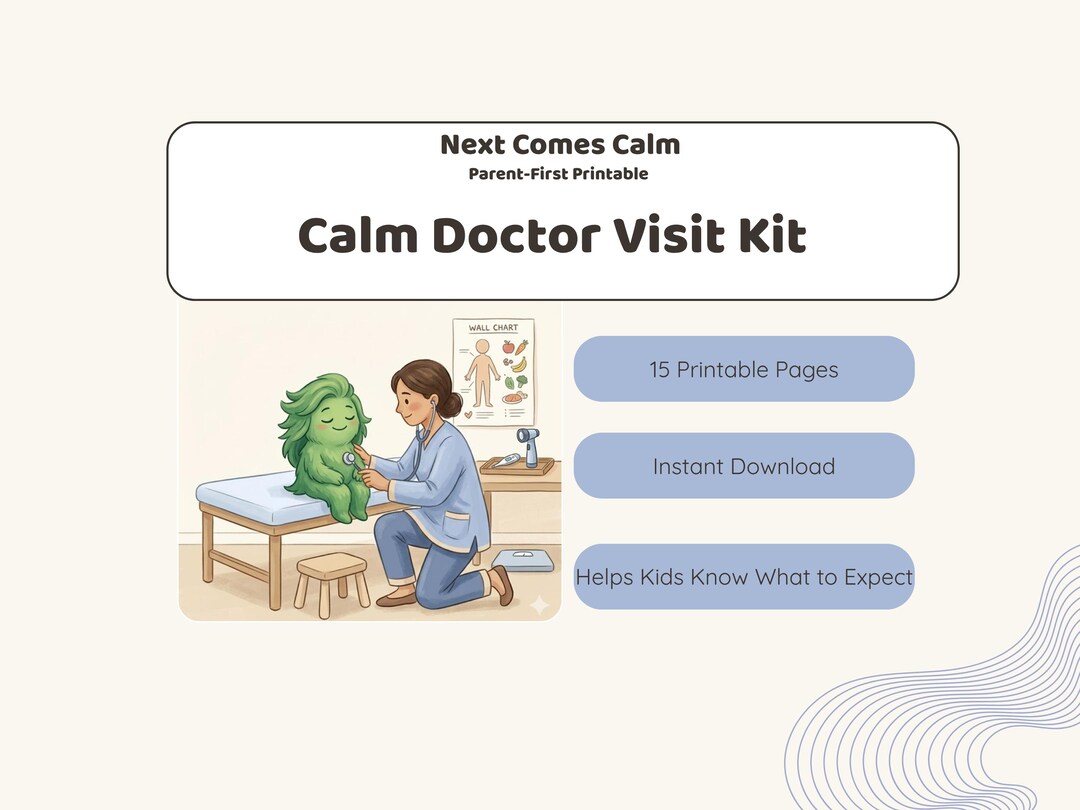 Doctor Visit Social Story for Kids | Visual Schedule Printable - Etsy