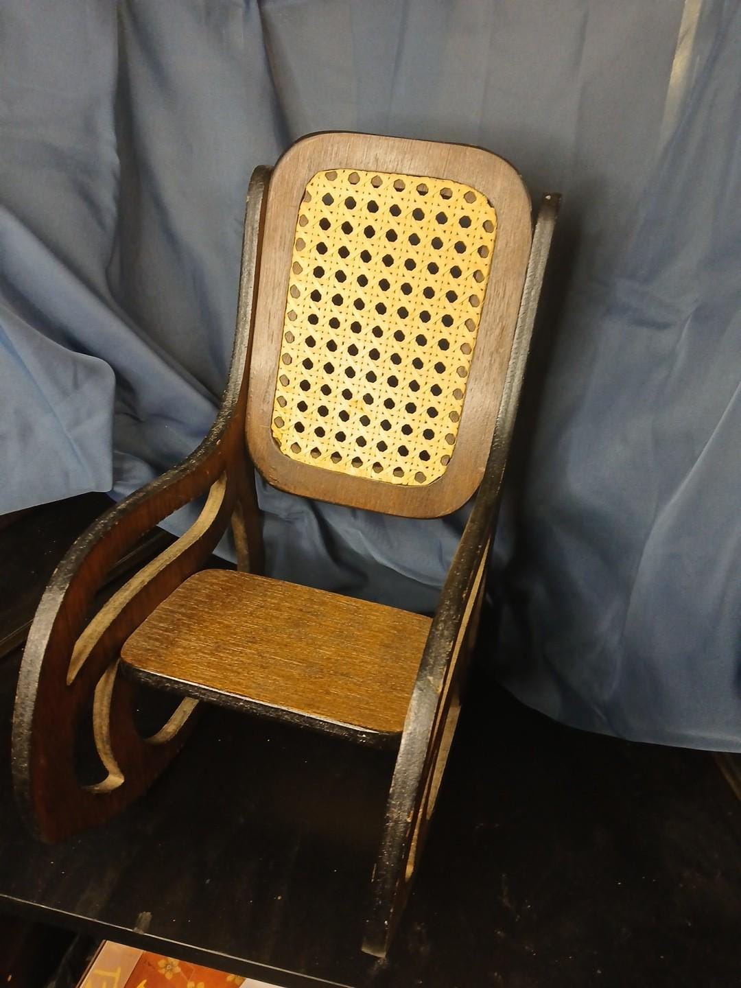 Miniature Vintage Doll Chair - Etsy