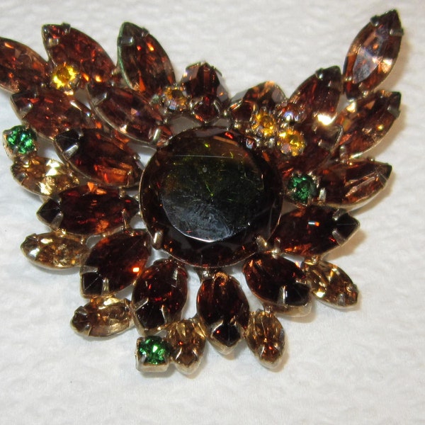 Green Stone Brooch - Etsy