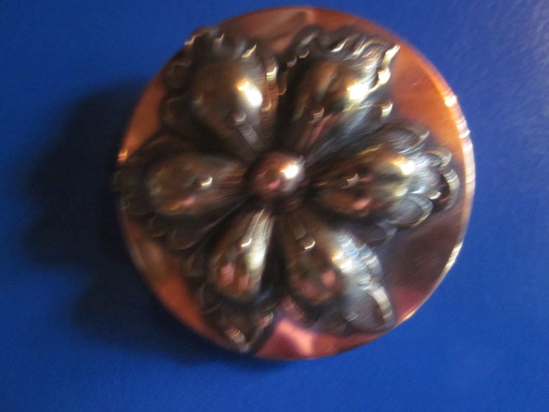 Mid century modern copper brooch ..pin | Etsy