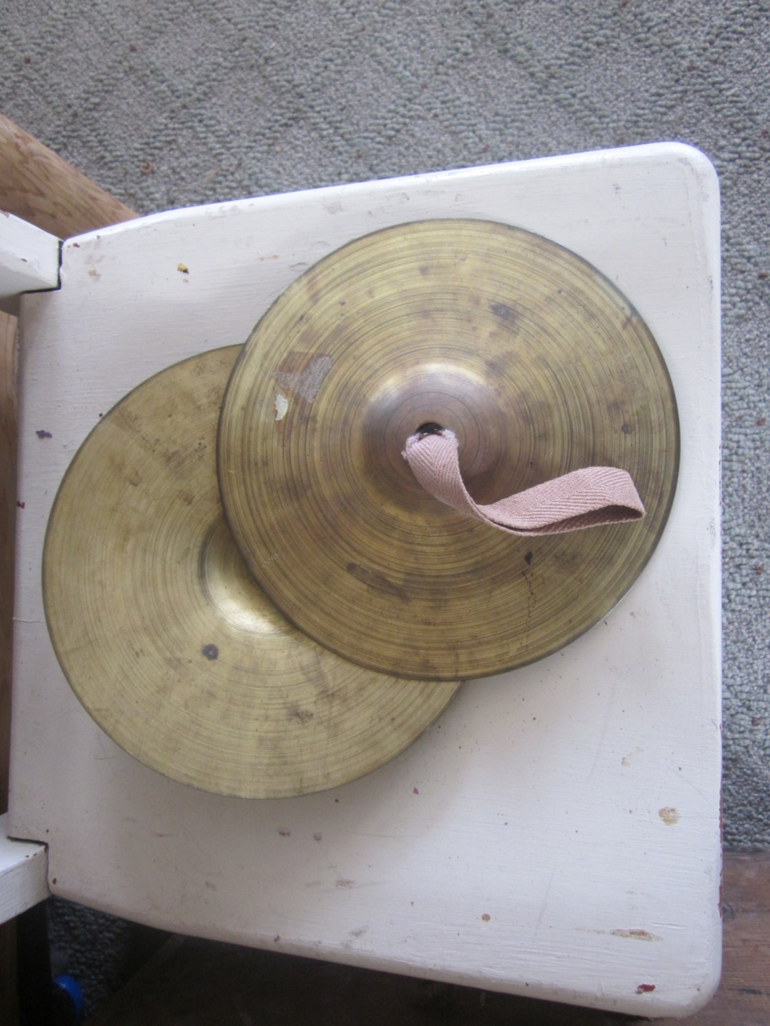 Pr Vtg Brass Cymbells. Musical Instruments, Percussion - Etsy