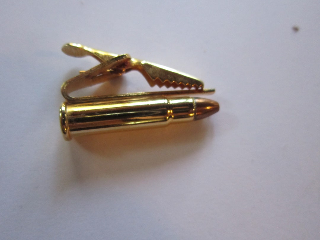 Vintage Bullet Tie Clasp - Etsy