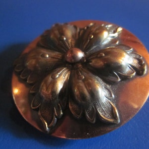 Mid Century Modern Copper Brooch ..pin - Etsy