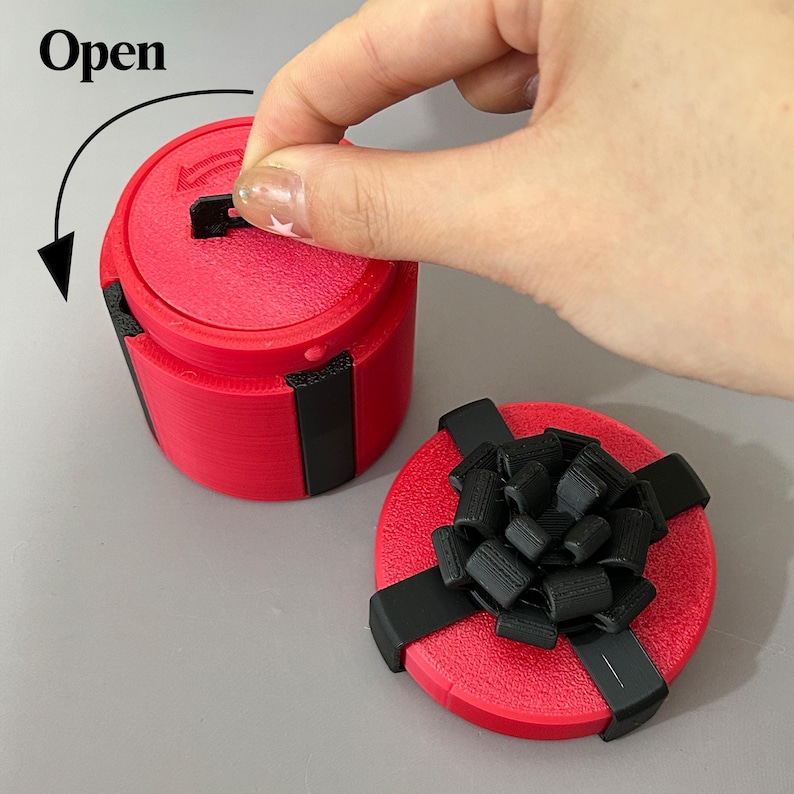 3D Print Annoying Nesting Gift Box,middle Finger Prank Box,creative ...