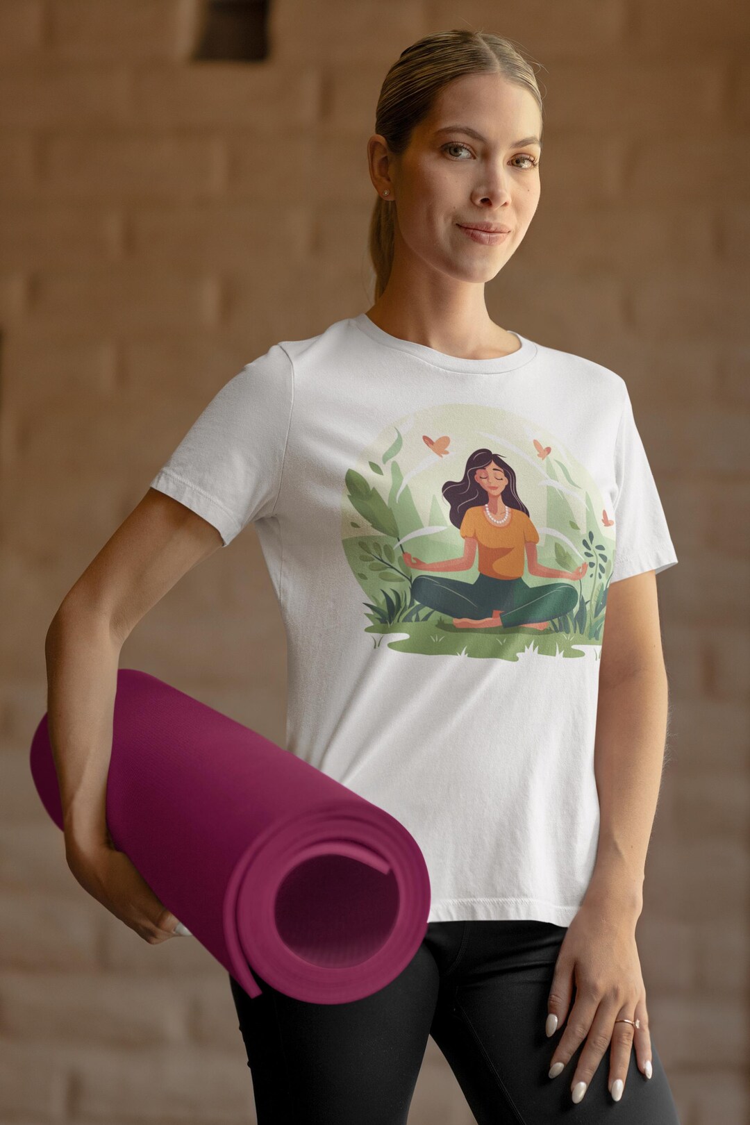 Mindful Nature Unisex Softstyle T-shirt, Yoga Tee, Nature Lover Gift ...