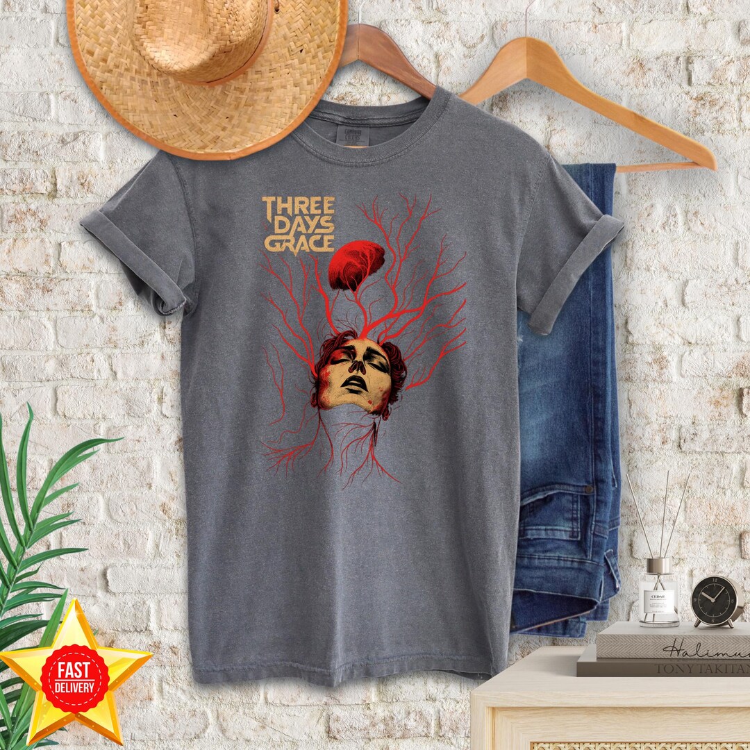 Three Days Grace Stick Figure Graphic Tee: Rock Band Music Fan Shirt - Etsy