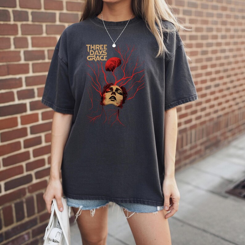 Three Days Grace Stick Figure Graphic Tee: Rock Band Music Fan Shirt - Etsy