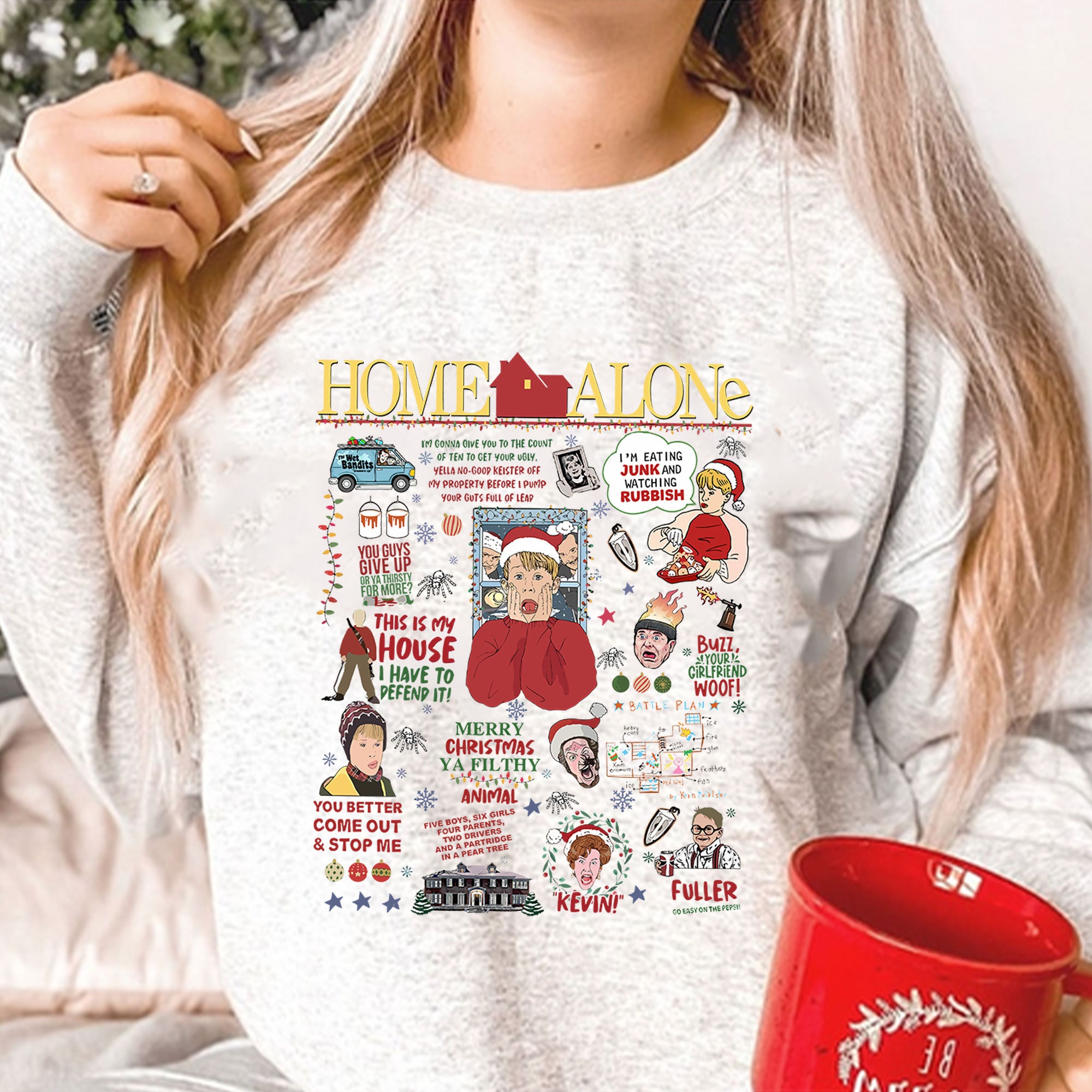Home Alone Movie Family Matching Christmas Shirts Christmas - Etsy