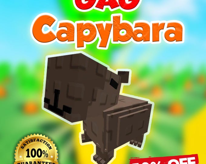 3 Capybara (legendary) | Grow a Garden | Roblox - Etsy