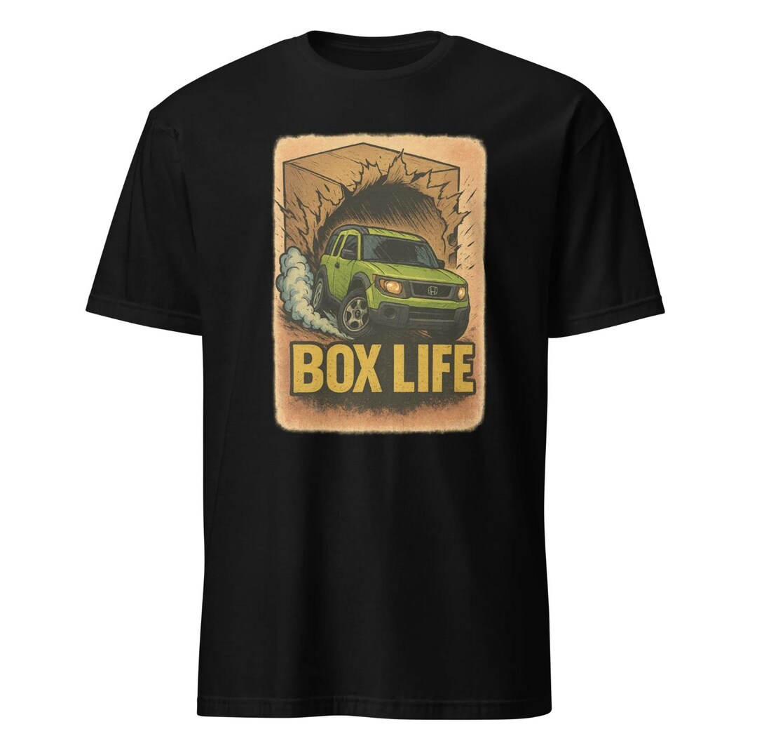 Honda Element Inspired Tee - "box Life" T-shirt - Etsy