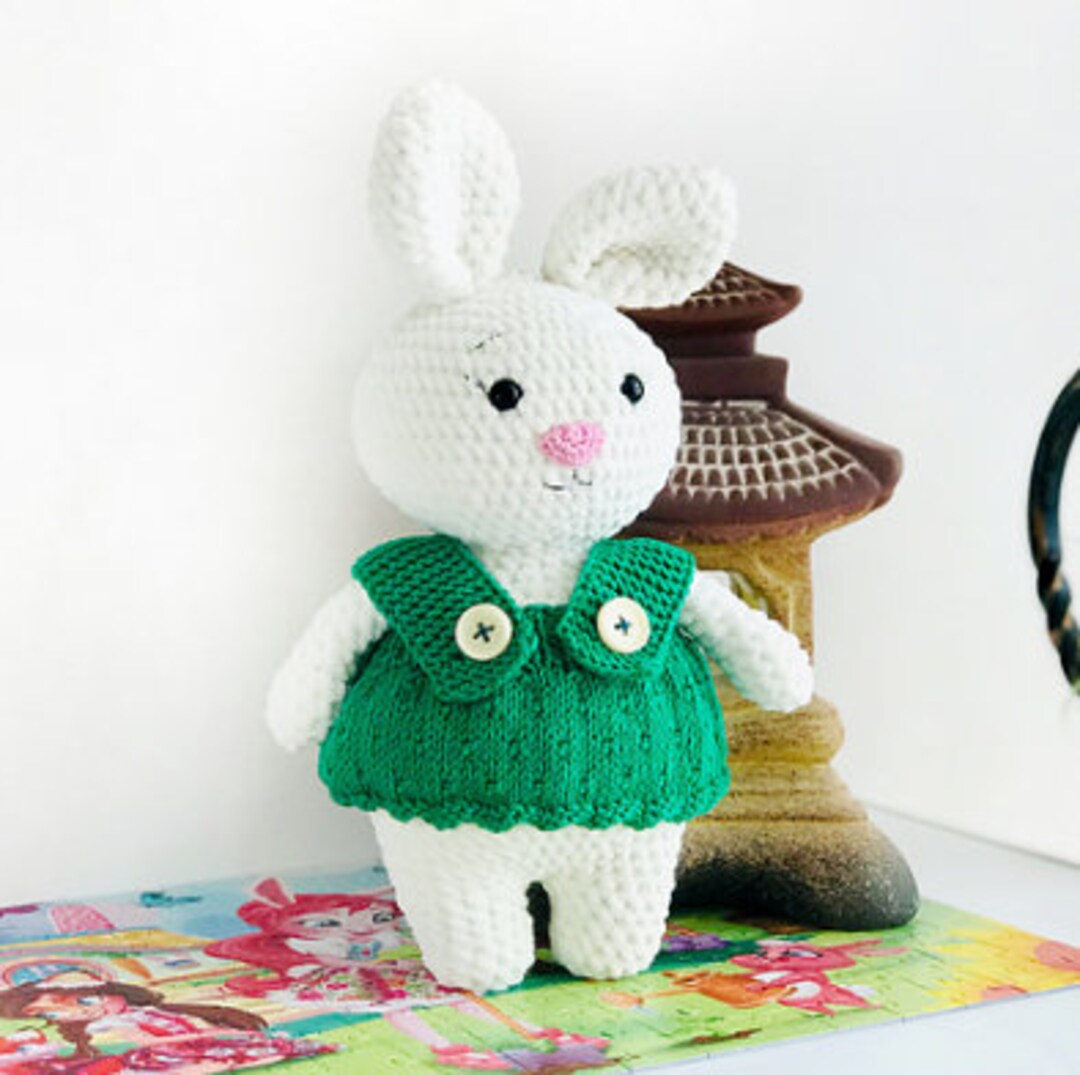 Mimi Bunny Amigurumi Crochet Pattern - Etsy