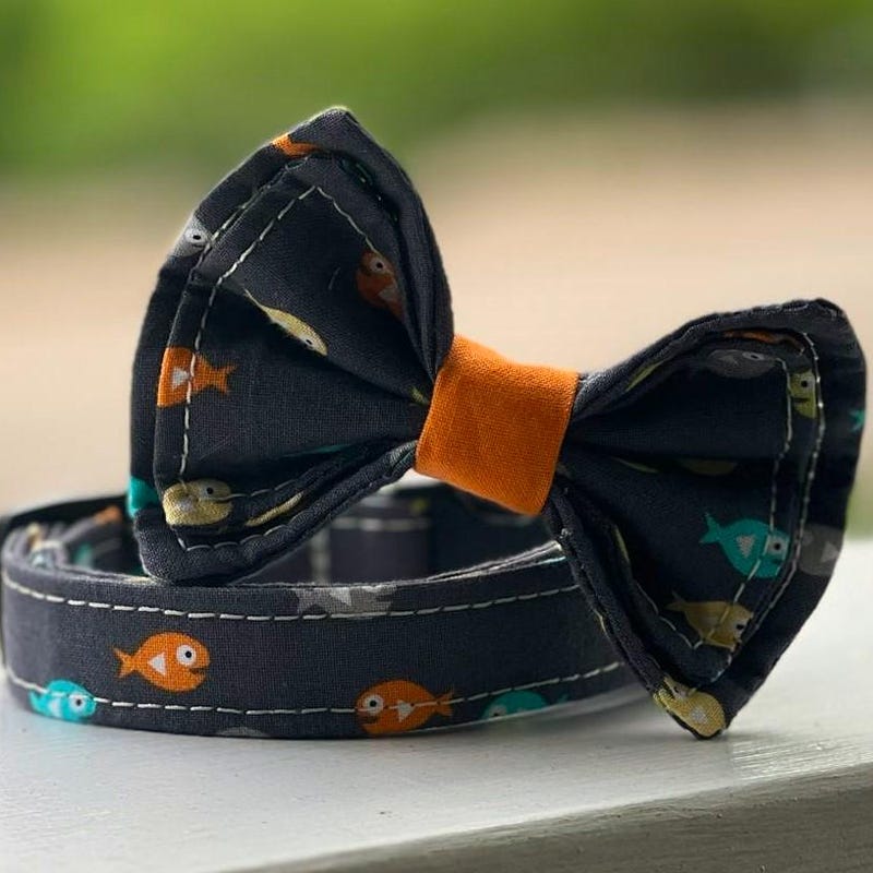 Fishing Dog Collar - Etsy
