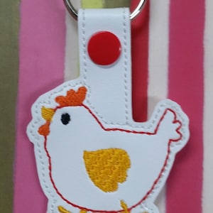Chicken Key Chain, Chicken Keychain - Etsy