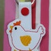 Chicken Key Chain, Chicken Keychain - Etsy