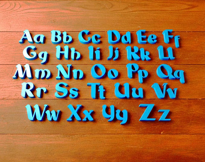 Buchstaben-Alphabet 3D STL - STL-Datei für 3D-Drucker, 3D-Druck - Etsy.de