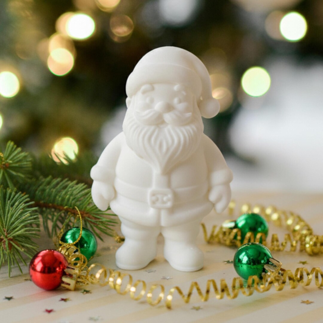 Santa Claus STL File | Printable STL | Christmas Decor 3D File ...