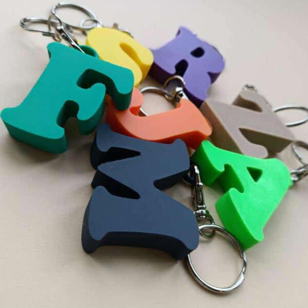 Custom 3d Printed Key Chains - Etsy