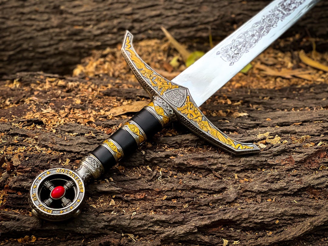 Robin Hood Medieval Sword Replica With Leather Sheath - Etsy
