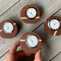 Small Desk Clock or a Ceramic Bird Table Clock. A Retro Style Desk ...
