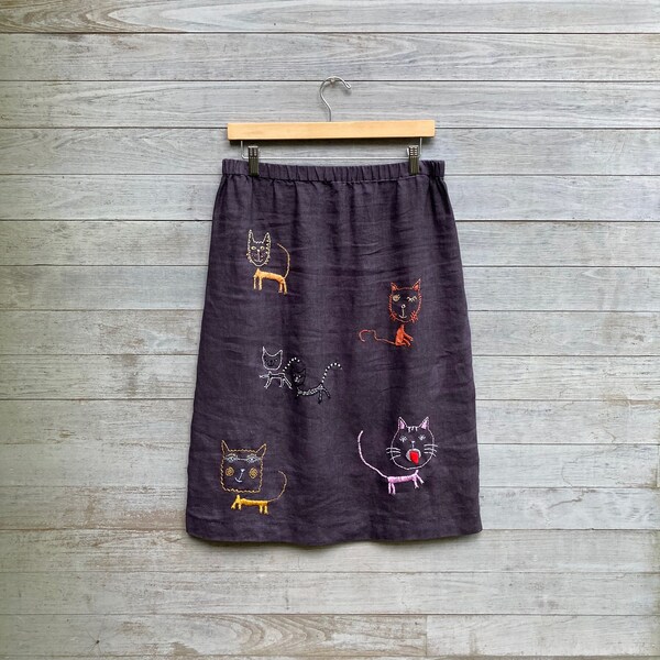 Cat Skirt - Etsy