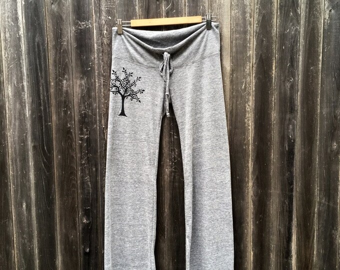 FINAL SALE Cherry Tree Yoga Pants, Lounge Pants, Size XS - Etsy