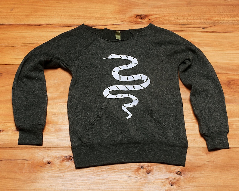 White Snake Sweater Cozy Sweater Snake Gift Reptile Shirt - Etsy