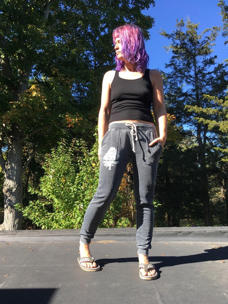 Favorite Sweatpants With Oak Tree Gym Pants Weekend Wear | Etsy