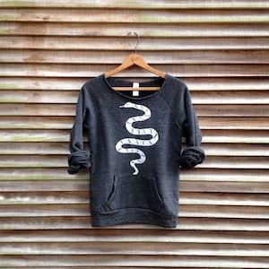 White Snake Sweater, Cozy Sweater, Snake Gift, Reptile Shirt, Fun Shirt ...