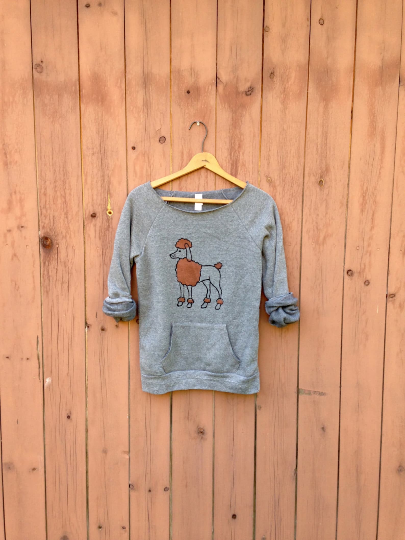 Stylin' Poodle Sweatshirt Poodle Sweater Poodle Gift - Etsy