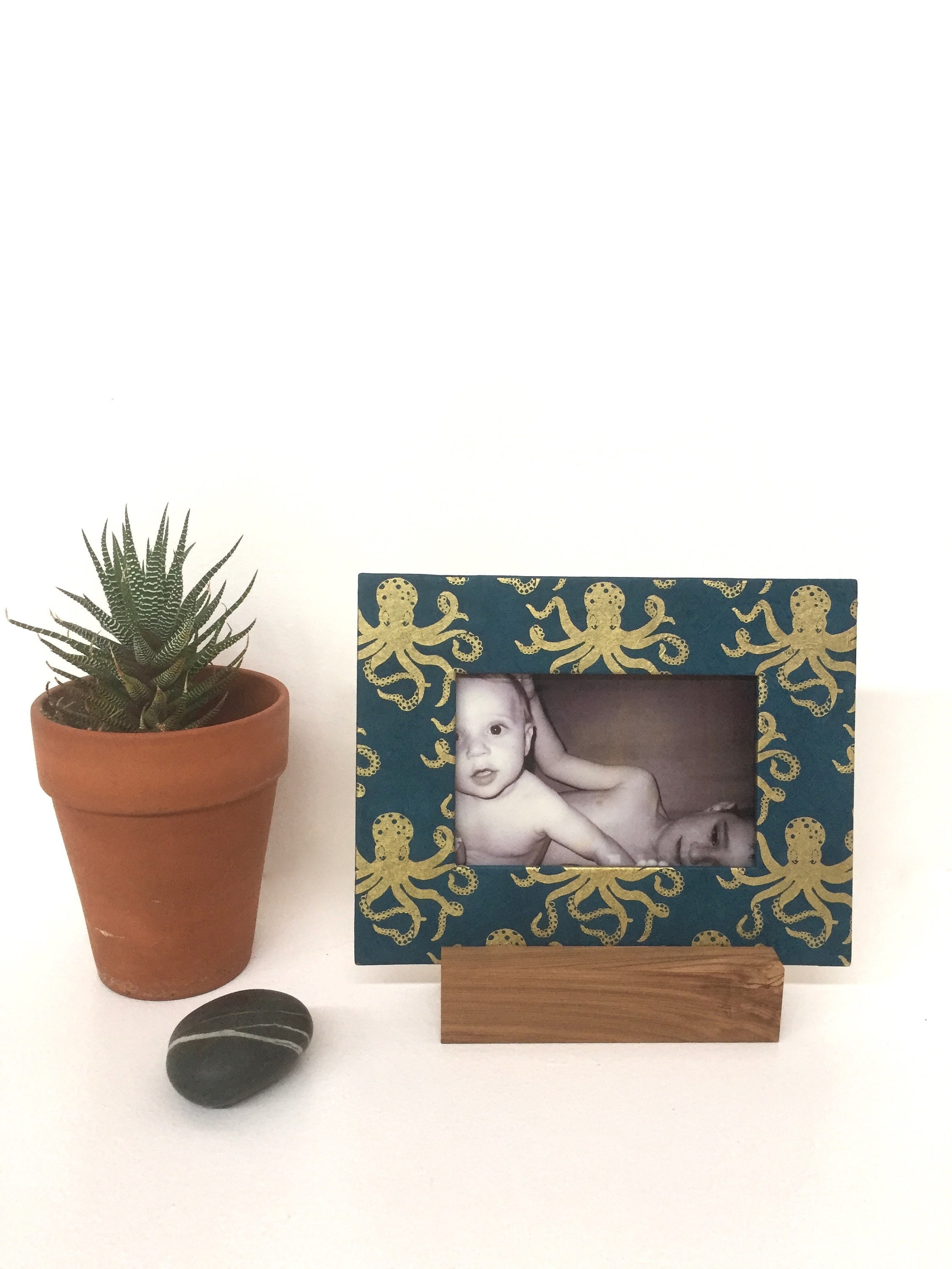 Octopus Frame Picture Frame Nautical Gift Housewarming | Etsy