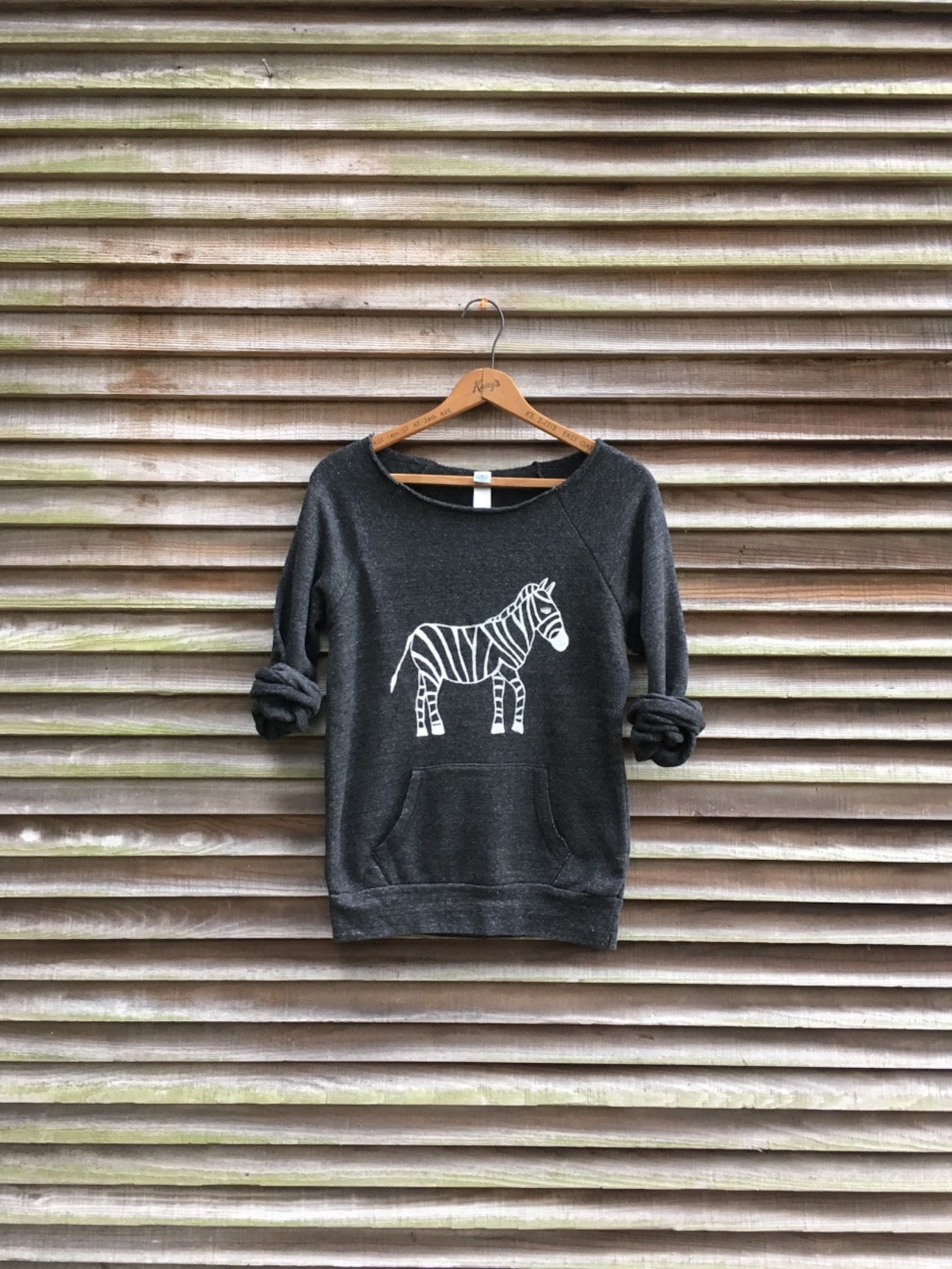 Don't Blend in Zebra Sweatshirt Zebra Top Cozy Sweater - Etsy