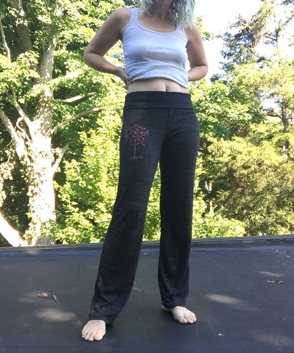 Little Seedling Tree Long Yoga Pants Gift for a Yogi Lounge - Etsy