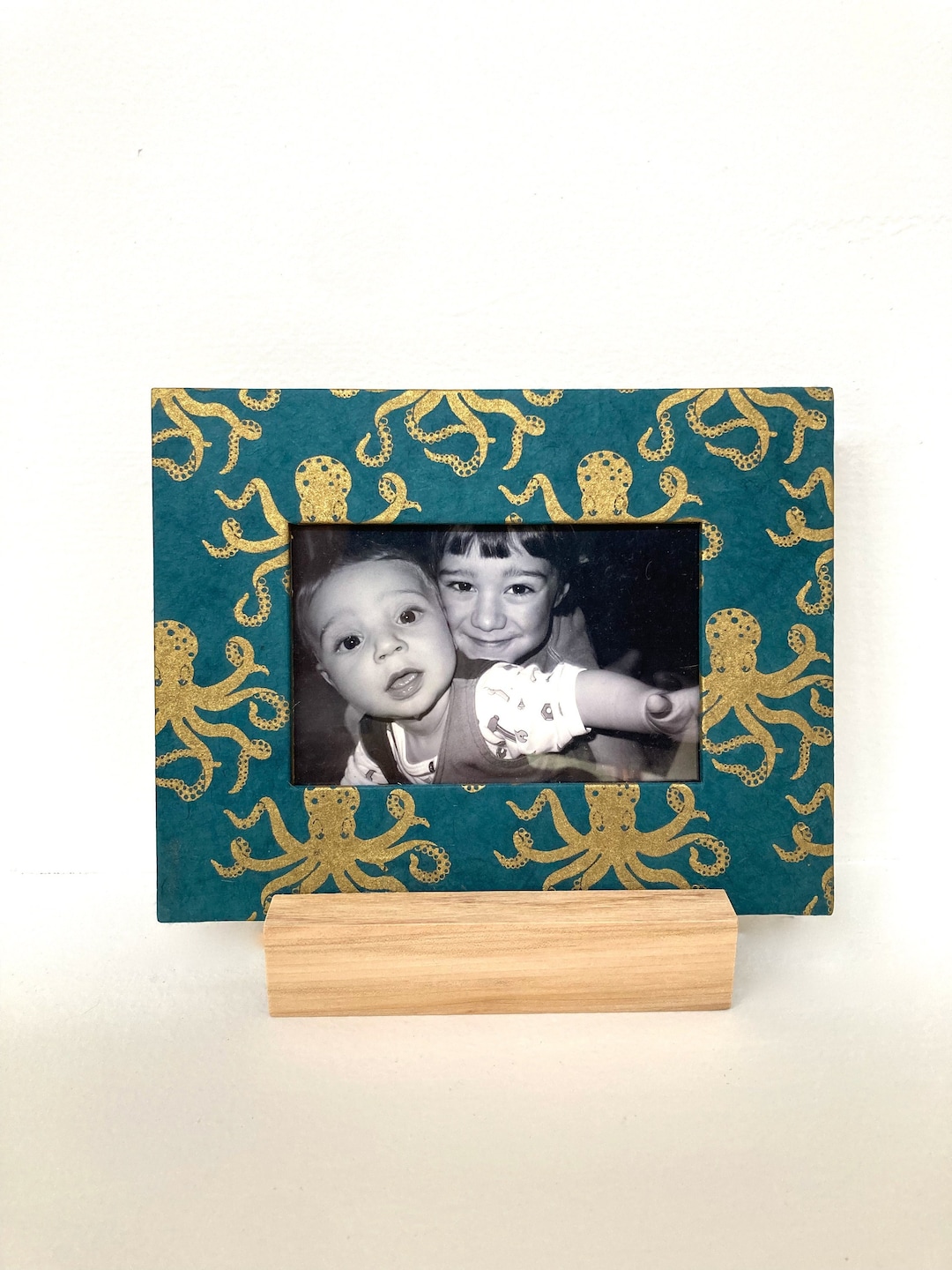 Octopus Frame, Picture Frame, Nautical Gift, Housewarming Gift, Newborn ...