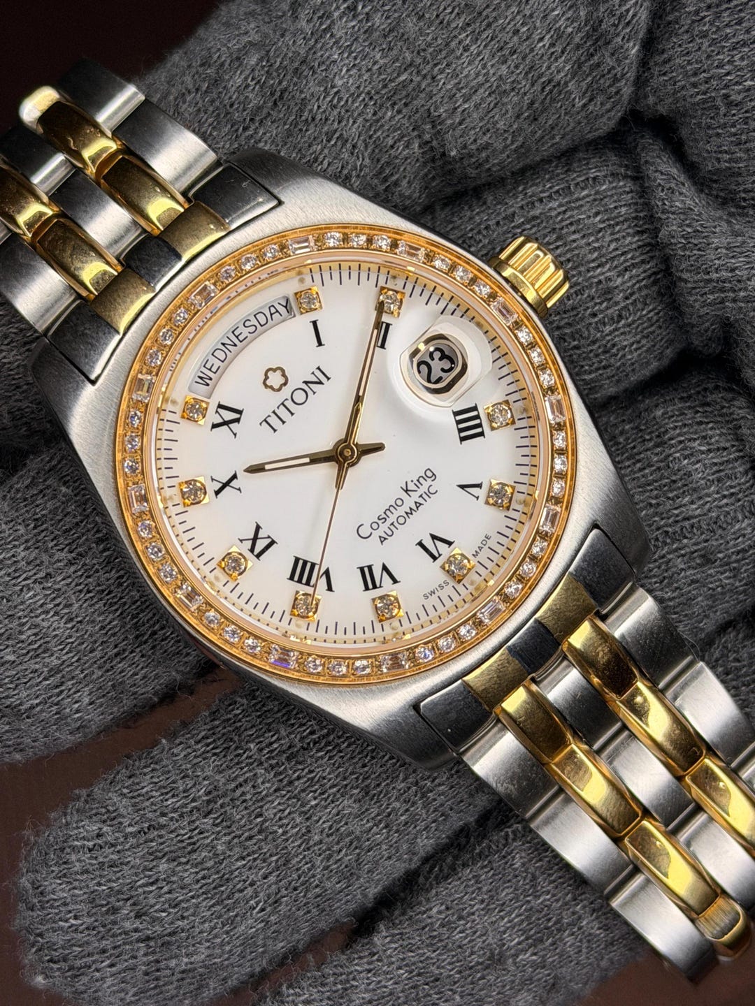 Titoni Cosmo King Swiss 787 Automatic Men’s Wrist Watch - Etsy
