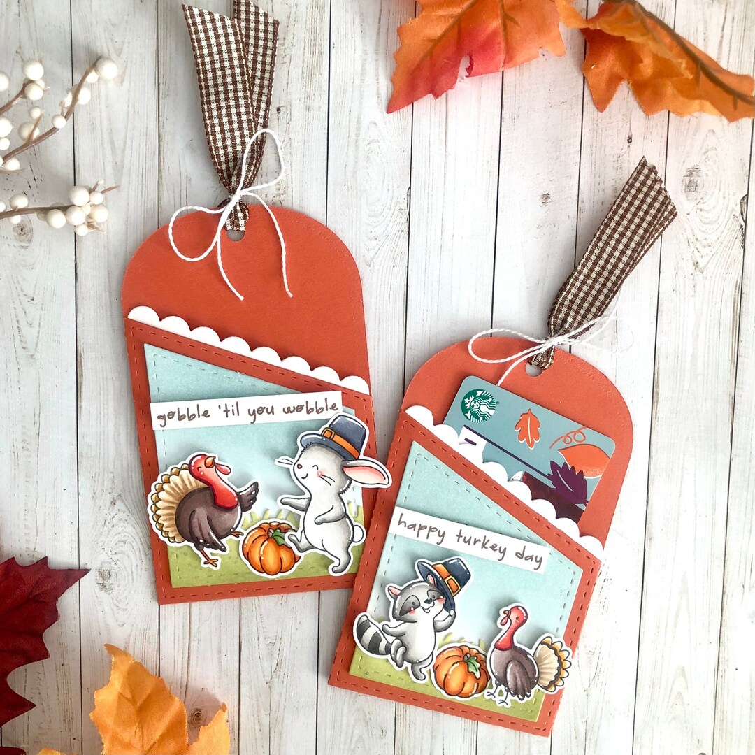 Thanksgiving/ Fall Gift Card Holder/gift Card Pocket/treat - Etsy