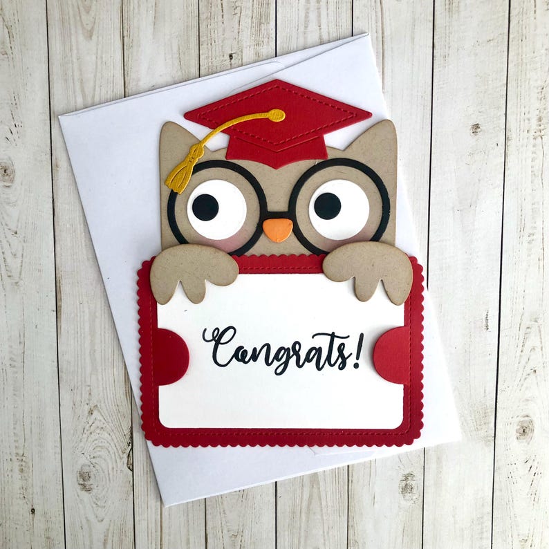 Graduation Owl Gift Card Holder Handmade - Etsy