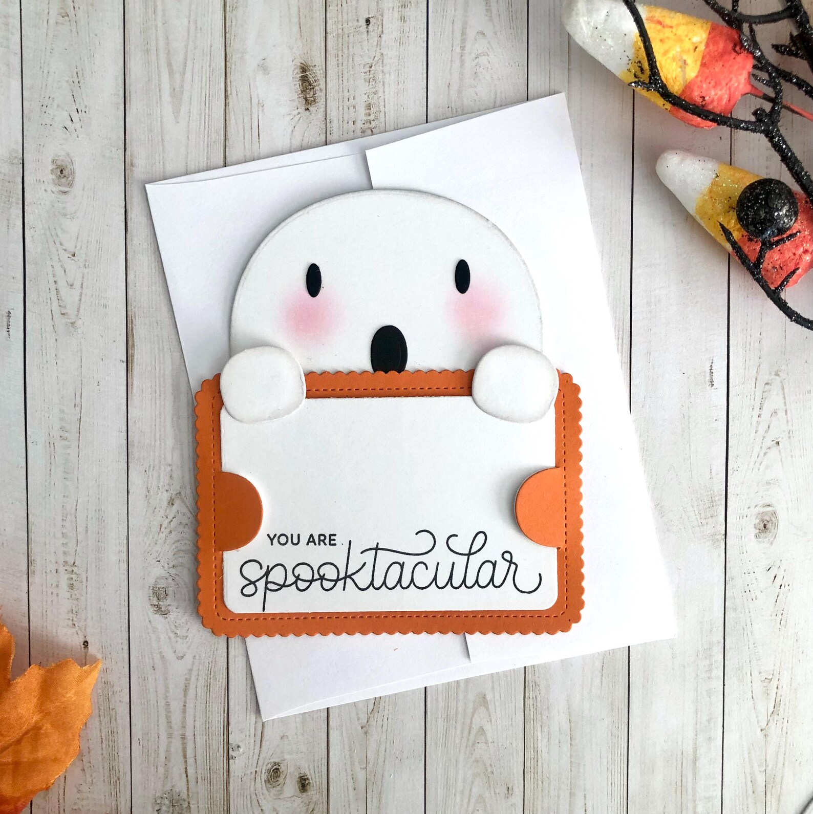 Ghost Halloween Gift Card Holder Handmade - Etsy